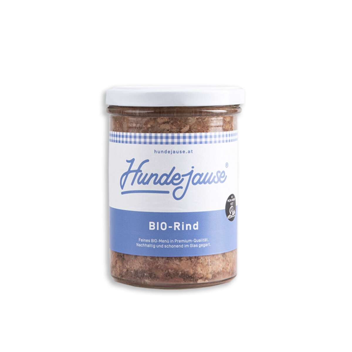 BIO-Rind im Glas - HUNDEMAHLZEIT 400g | Doggyfiller, 5,25