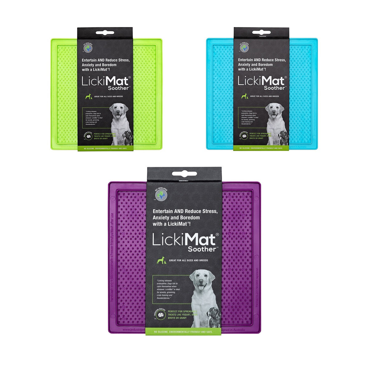 LickiMat Soother - Entspannende Futter- und Spielmatte für Hunde, 7,99